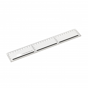 Non-Slipped Acrylic Ruler with Metal Edge – TEXMEN International Corp.